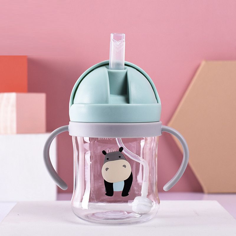 Kobo Straw Sippy Cup with Handles 250ml | Newborn Baby Sippy Cup – buKKub