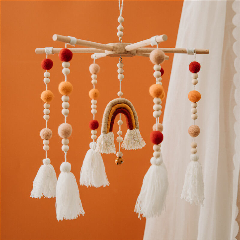 Reed Rainbow Baby Cot Mobile | Nursery Mobiles – buKKub
